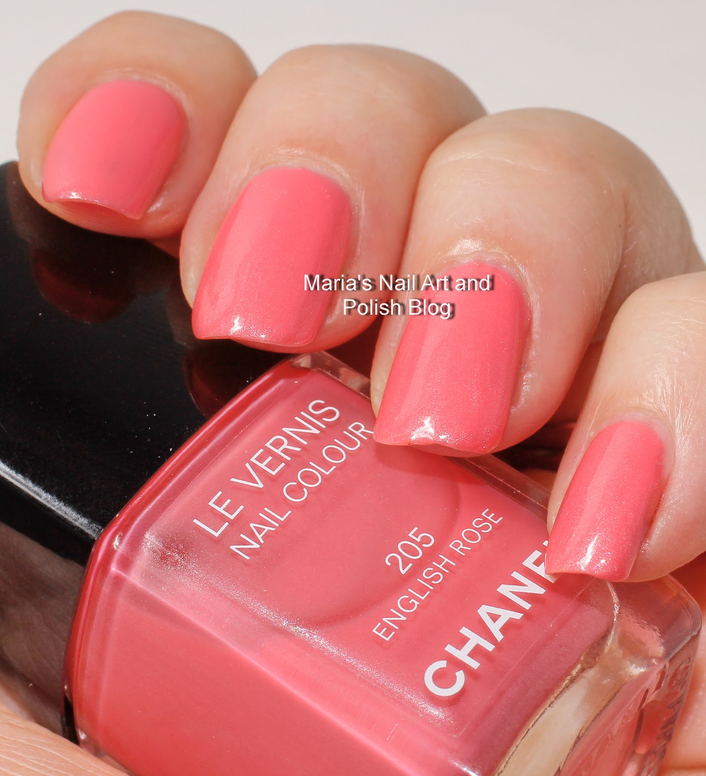 Marias Nail Art and Polish Blog: Chanel English Rose 205 ...
