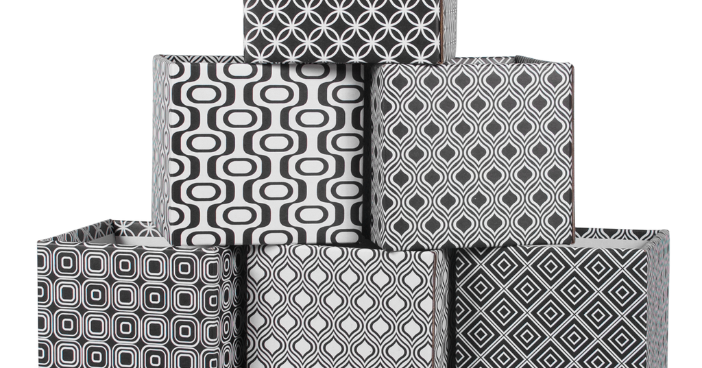 Custom card Board Boxes Designs: Patterns Decorative Cardboard Storage ...