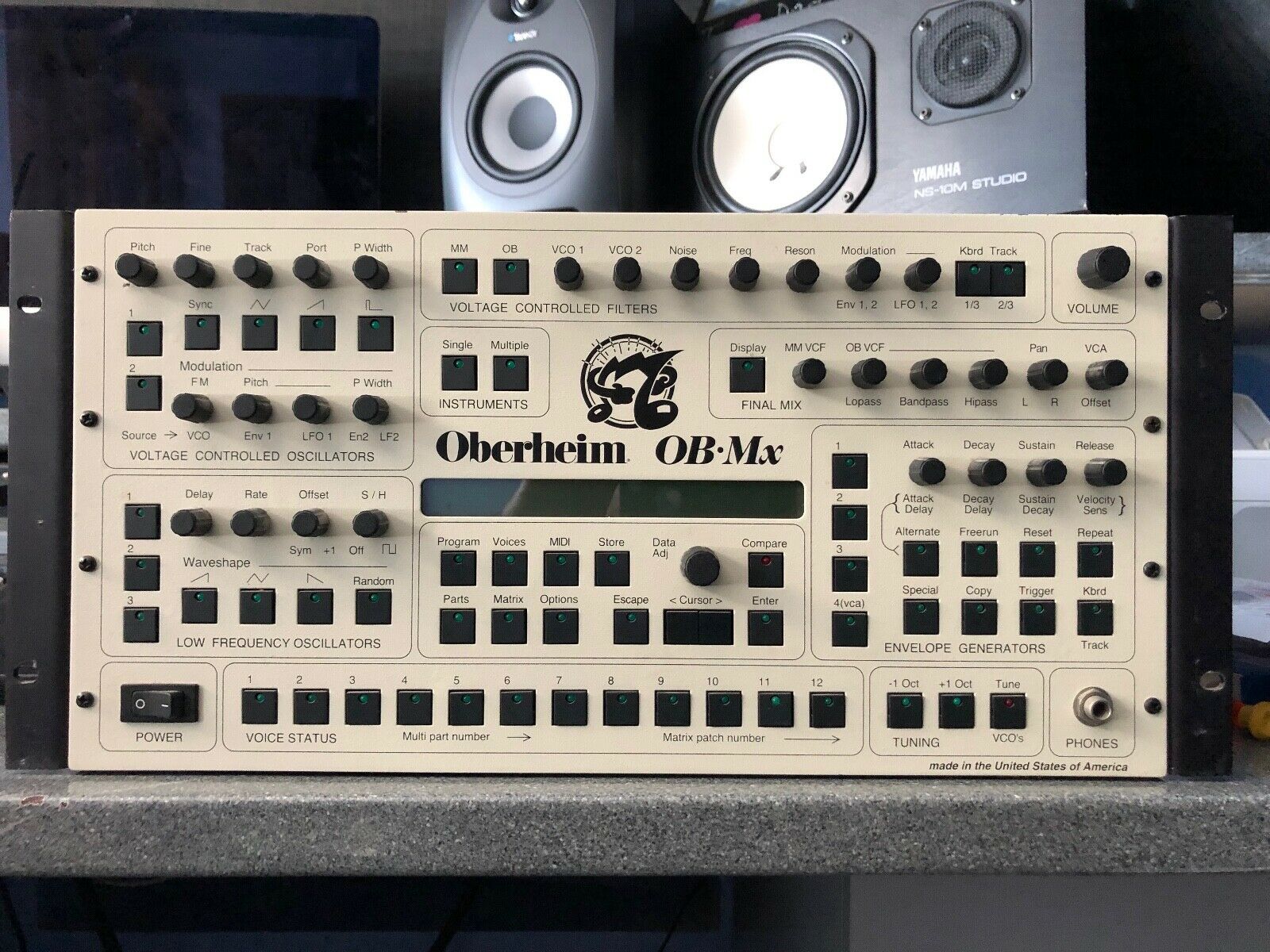 MATRIXSYNTH: Oberheim OB-Mx MX001187