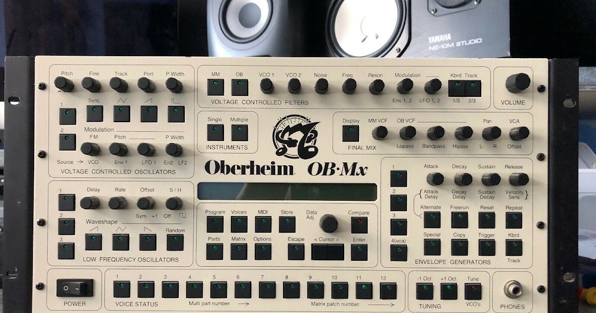 MATRIXSYNTH: Oberheim OB-Mx MX001187