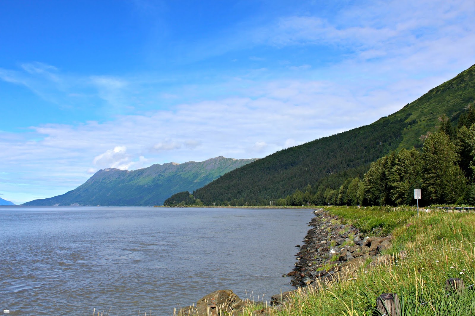 Scenic Seward Highway Drive (Turnagain Arm Drive) // Alaska | Caravan ...