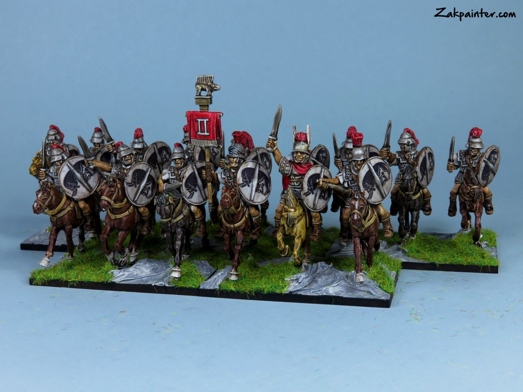ZakGallery: Painted 28mm REPUBLICAN ROMAN CAVALRY