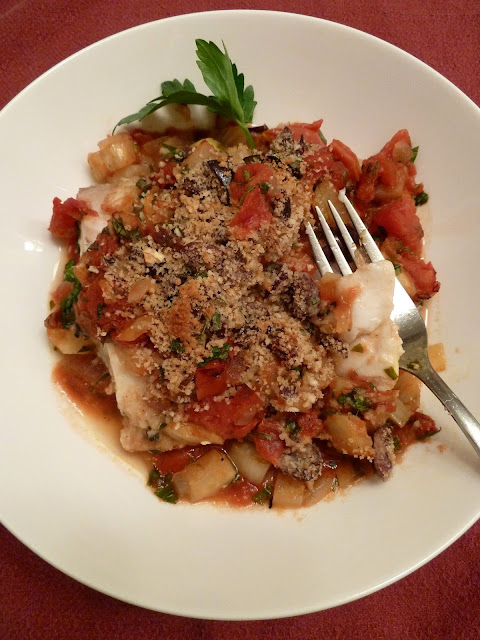 Cracked Pepper: Halibut Provencale