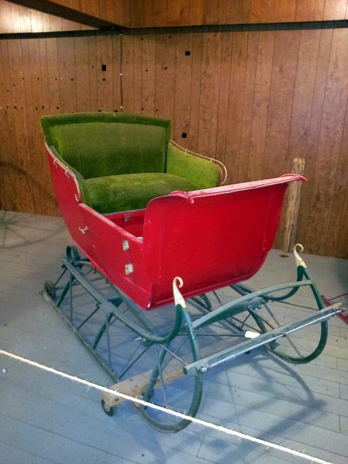 History and Culture by Bicycle: Clay County Fair: Antique Sleigh's
