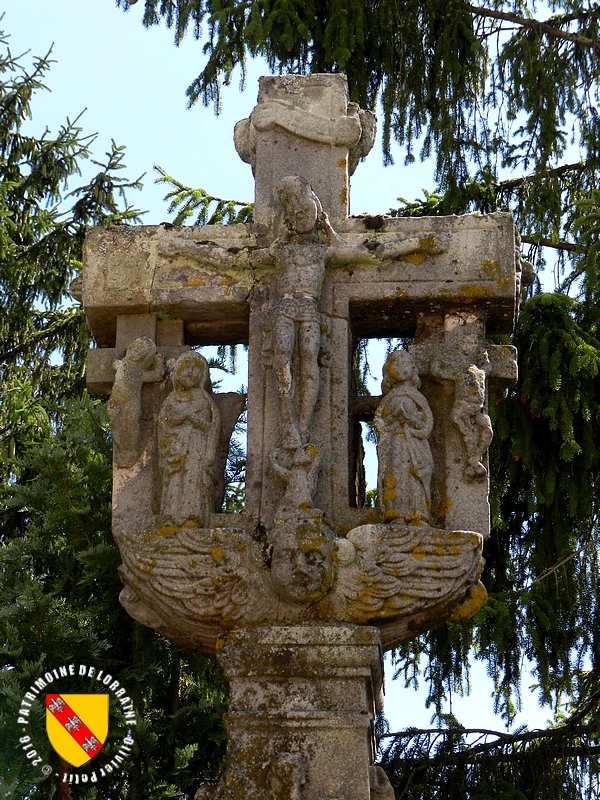 PATRIMOINE DE LORRAINE: DOMEVRE-SUR-DURBION (88) - Croix-calvaire (1772)