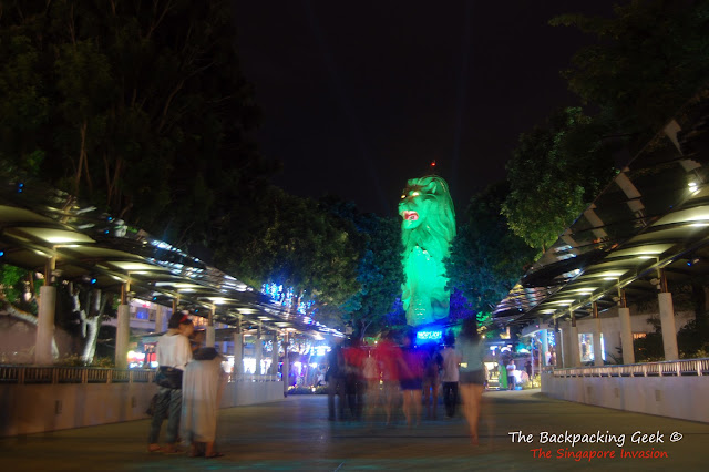 The Backpacking Geek: The hurried trip to Sentosa Island