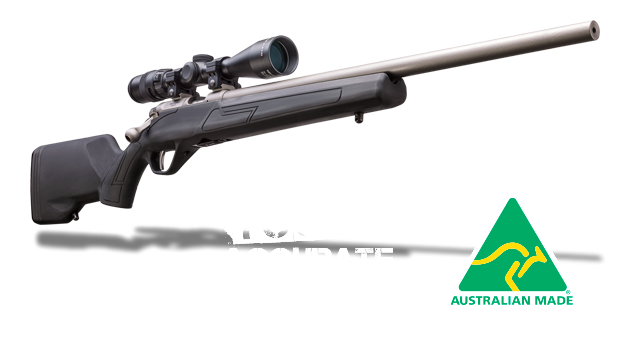 on target shooter nz: Lithgow Arms Crossover Bolt Action Rifle: