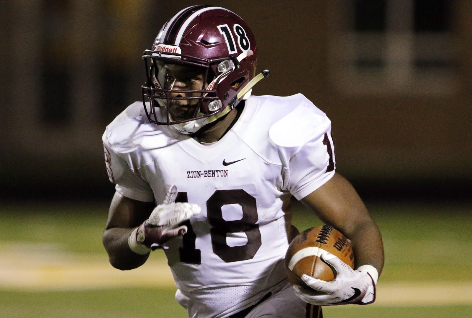 Mark Kodiak Ukena: IHSA Varsity Football: Zion-Benton vs Stevenson