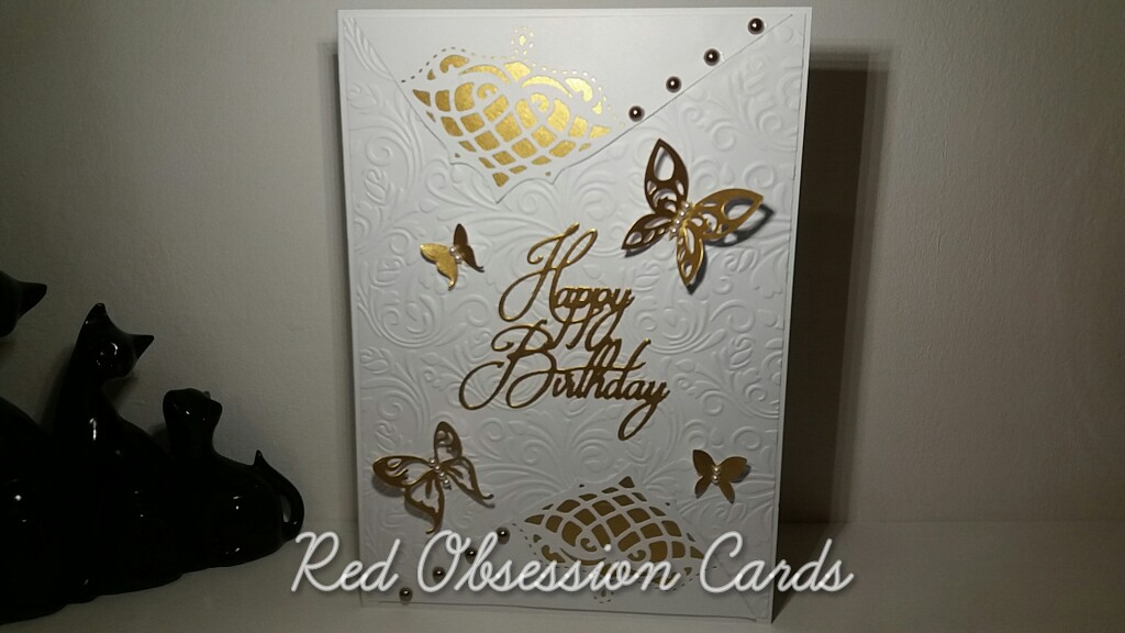 Red Obsession Cards Golden Birthday