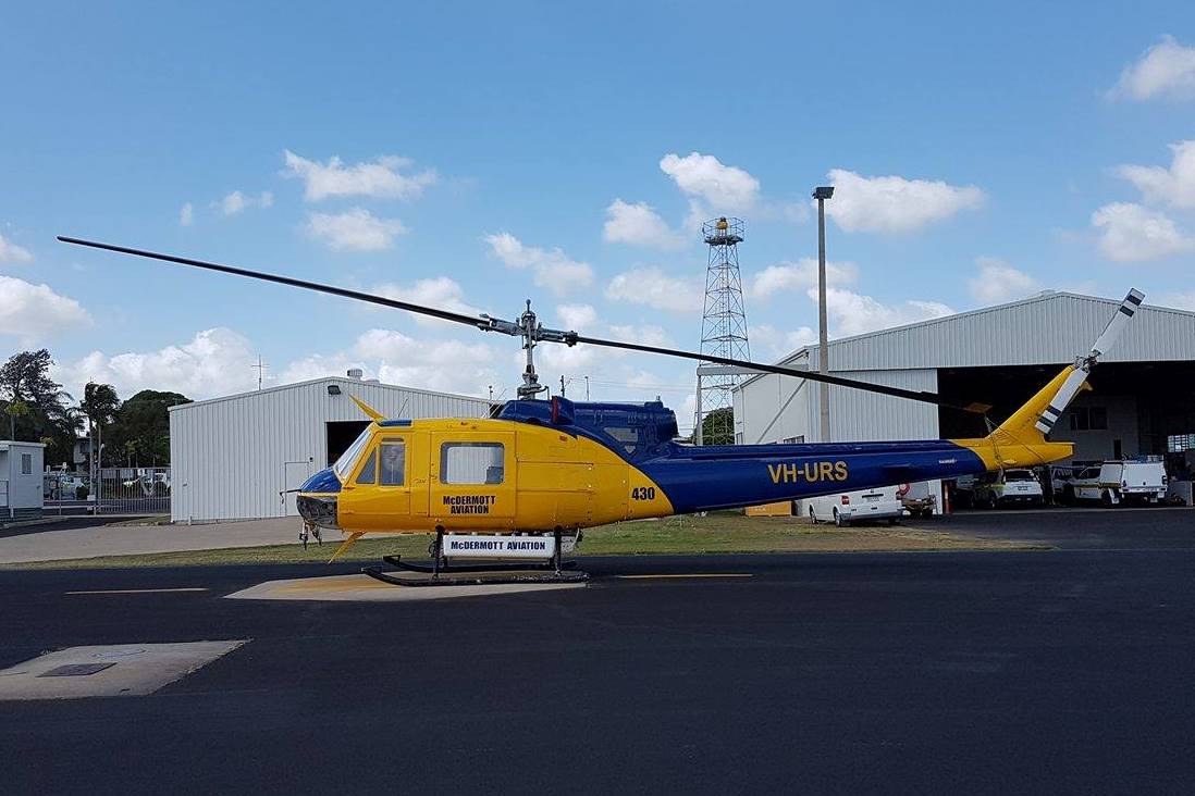 Central Queensland Plane Spotting: McDermott Aviation Bell 204B Huey ...