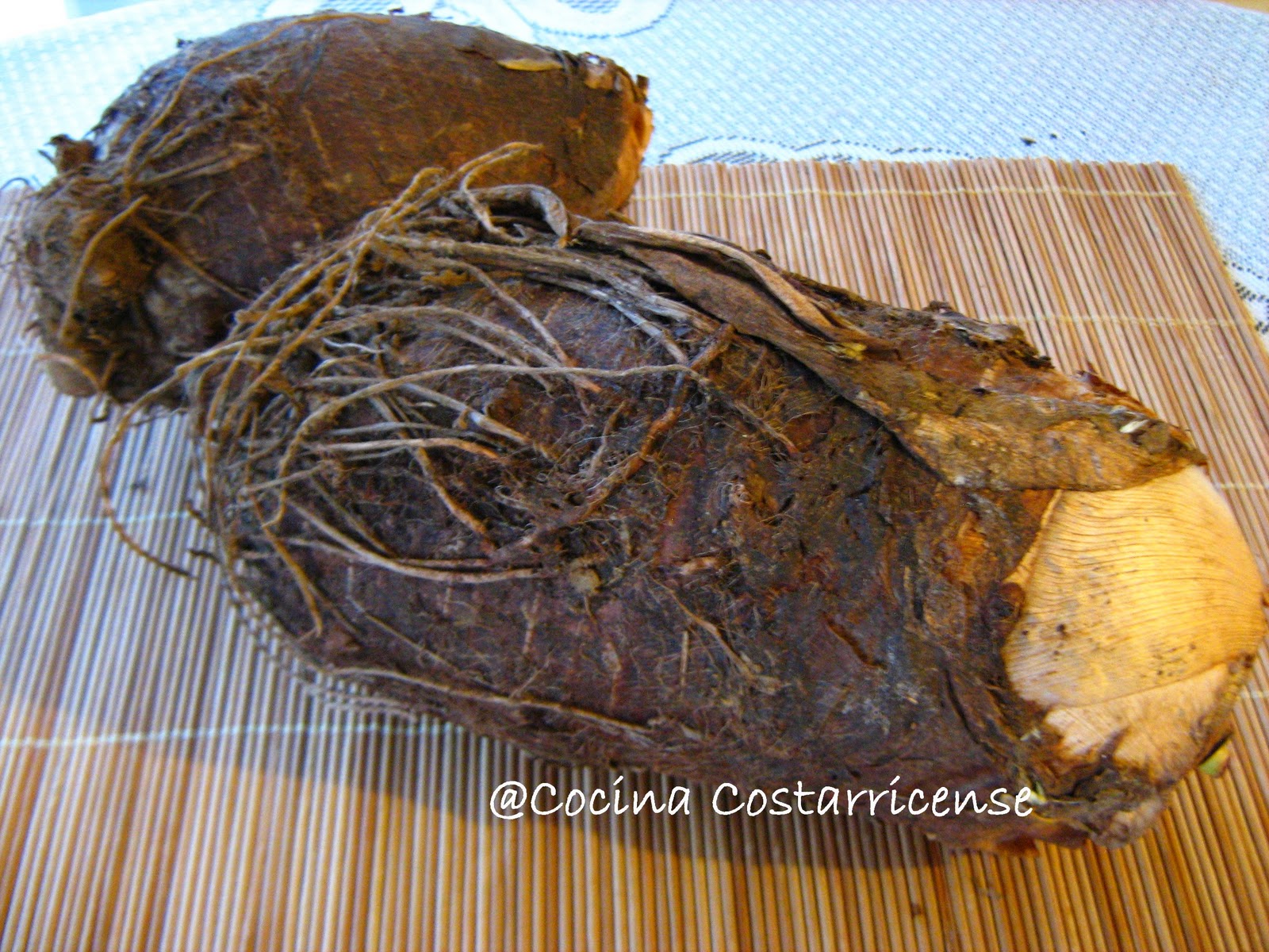 Cocina Costarricense: tortas de malanga