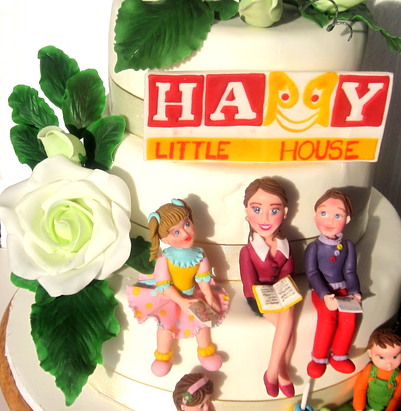 CARMEN'S ART CAKES -Bucuresti: TORT pt. Gradinita "CASUTA FERICIRII"