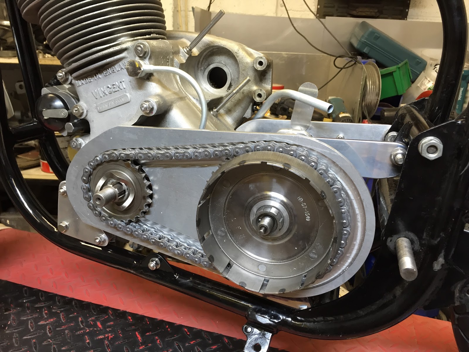 CBS British Bike Build: Post No 2 - Making the Primary Chain Case