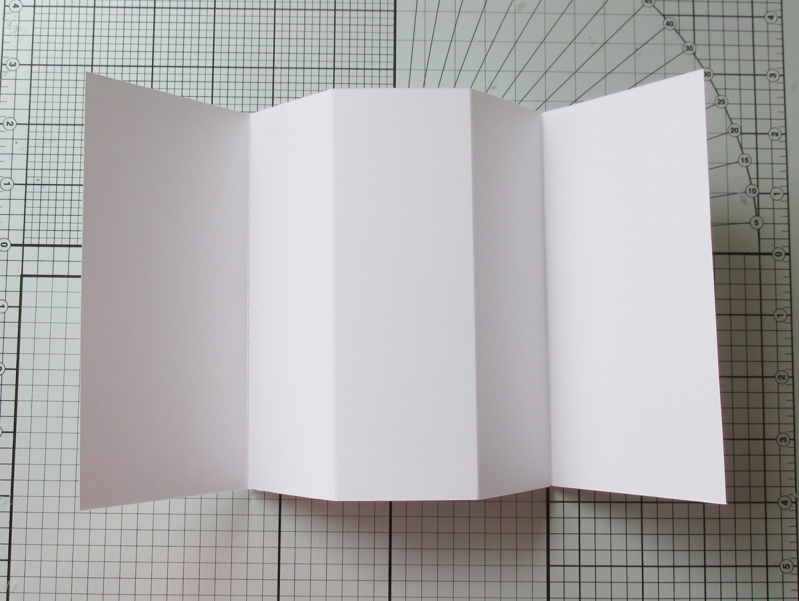 A Passion For Cards: How to make a gatefold card with folded inside - Dad