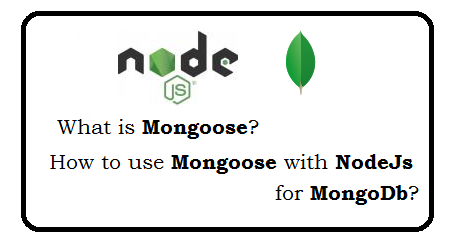 What is mongoose? How to use mongoose with nodejs for mongodb? | Web ...
