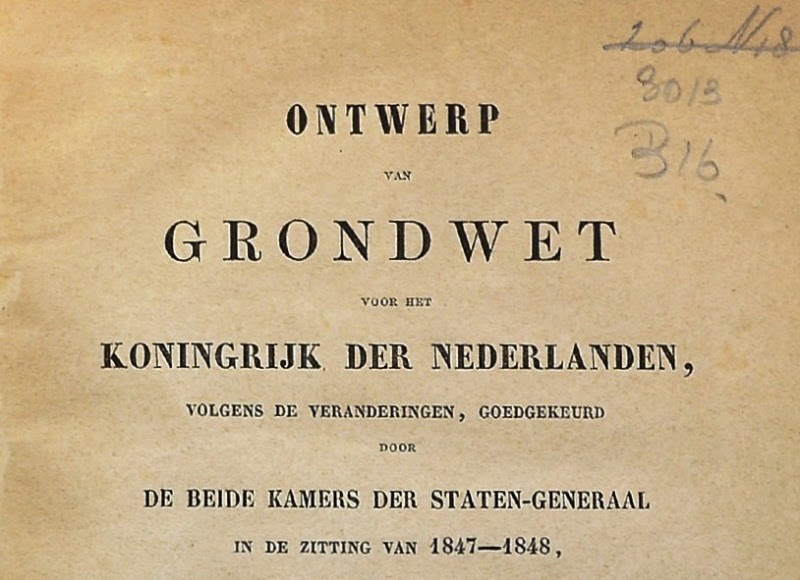 Naud van der Ven: Onze Grondwet