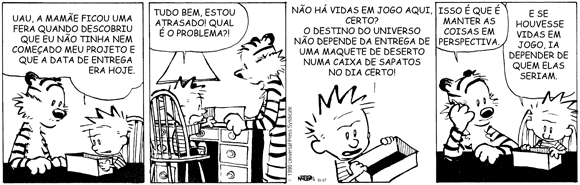 PIBID/CAMEAM: Rindo com o Calvin: