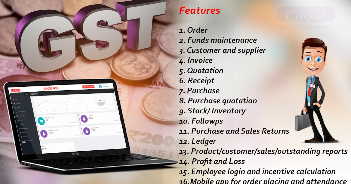 Grow Technology | We grow your IT solutions: GST Management Software