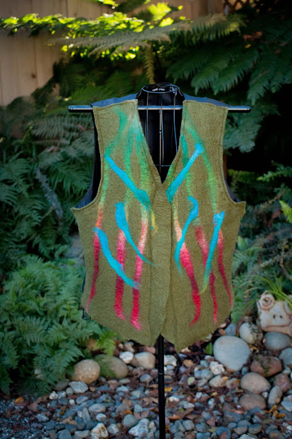 Lisa's Felted Art: ***Felted Vest***