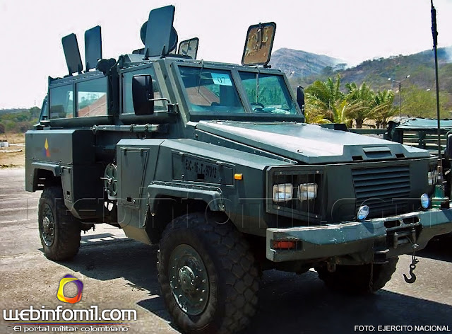 Blindados Colombianos: BAE Systems RG-31 "Nyala" - Webinfomil