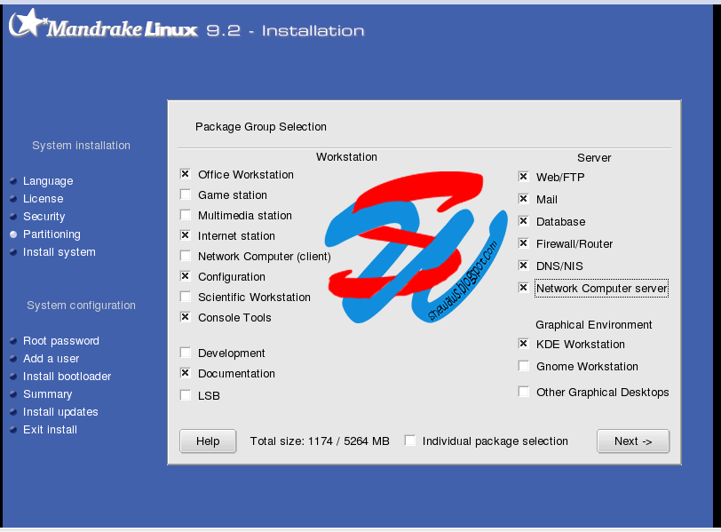 Cara Instal Mandrake Linux 9.2