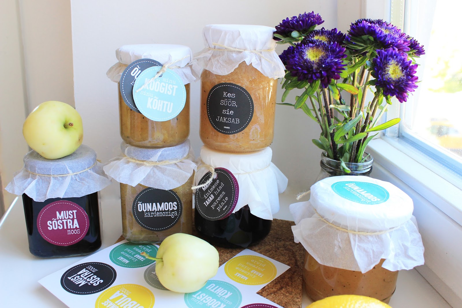 tee ise: hoidiste sildid