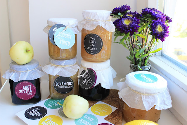 tee ise: hoidiste sildid