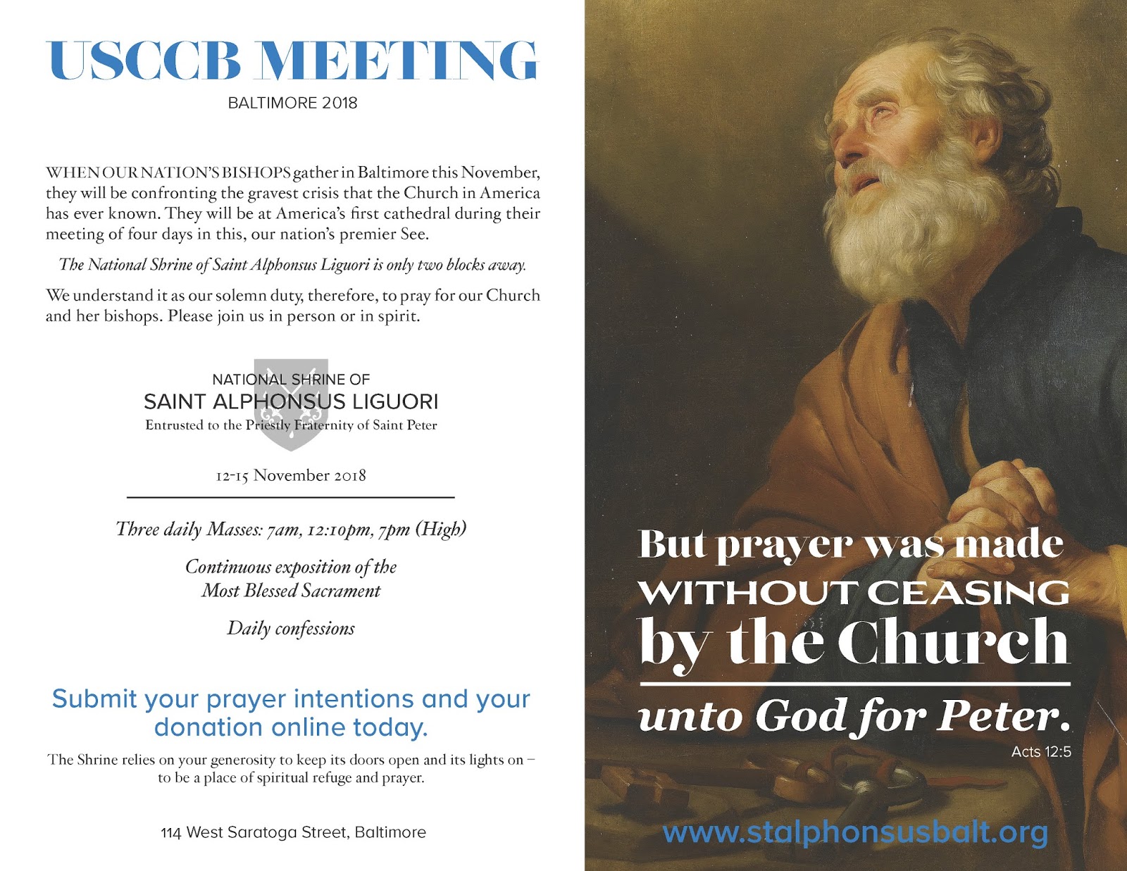 New Liturgical Movement: Special FSSP Masses, Adoration, Confessions in ...