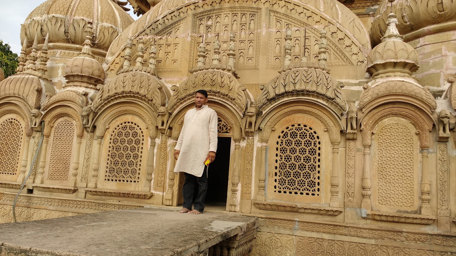 Malhar Rao Holkar at Alampur in Bhind ,MADHYAPRADESH