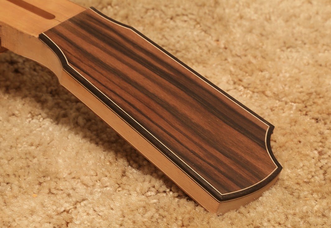 Wood With Strings: More Headstock Binding