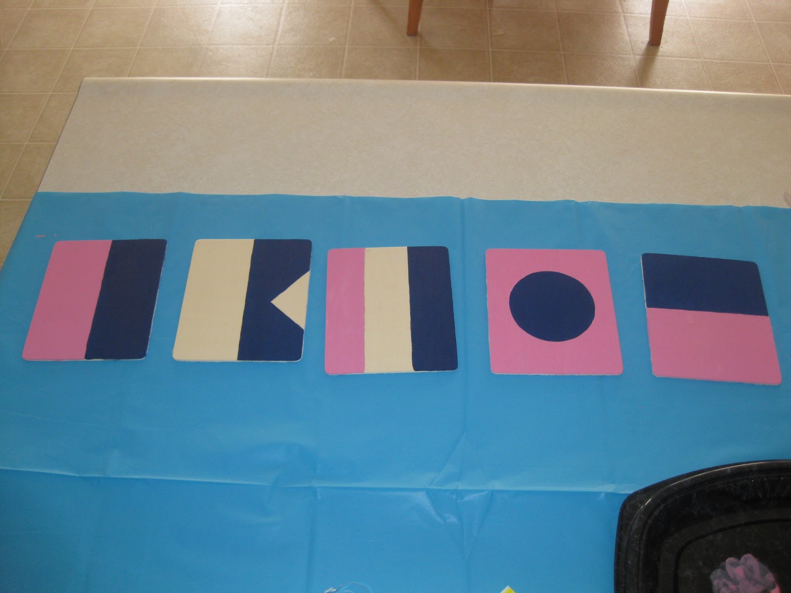 Let's Be Preppy!: DIY: Nautical Flags