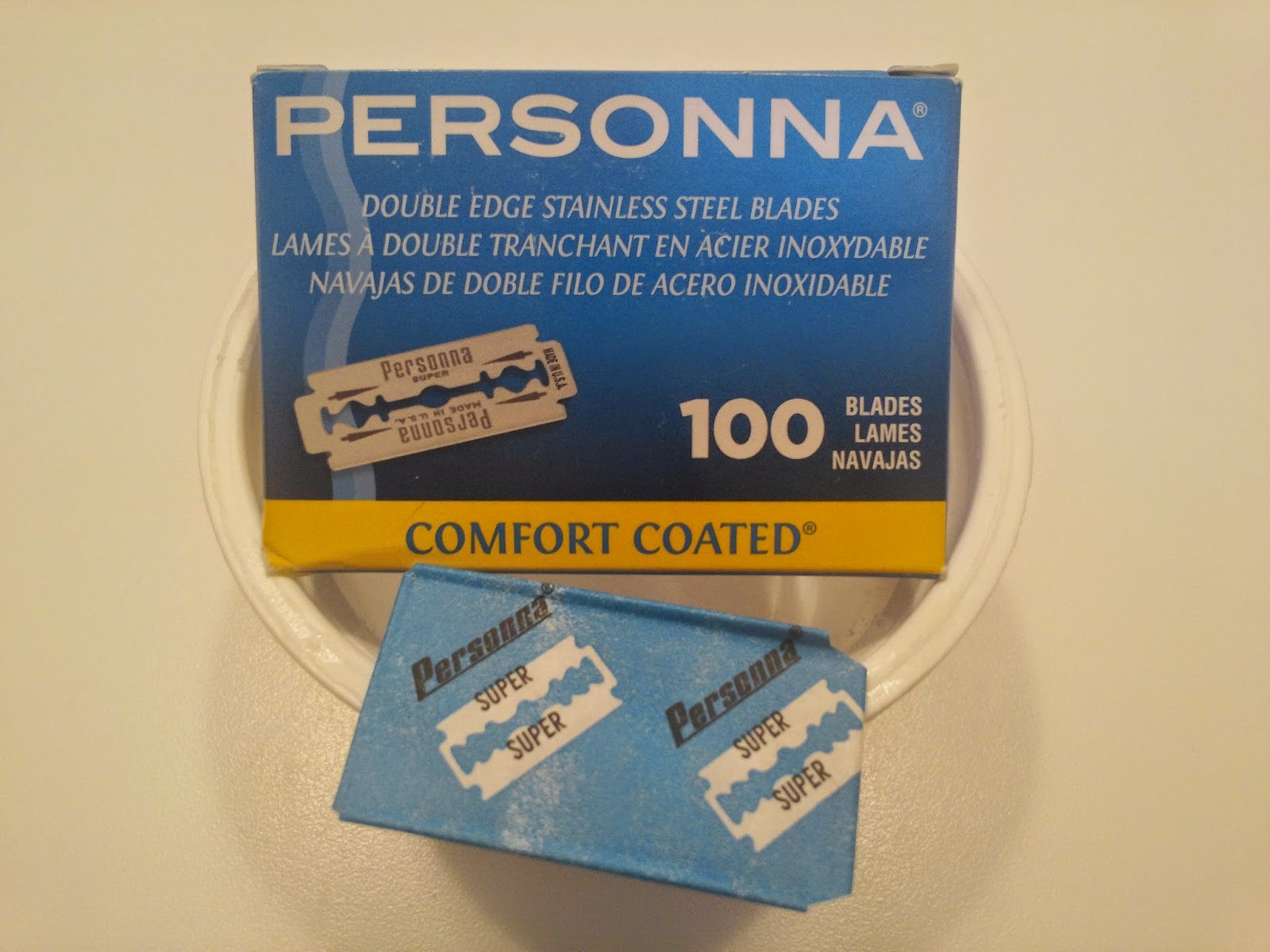 Shave Like Grandad: More on Gillette Slim and Merkur Vs. Personna Blades