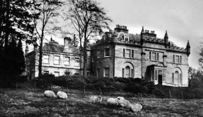Tour Scotland: Old Photograph Cluny Castle Scotland