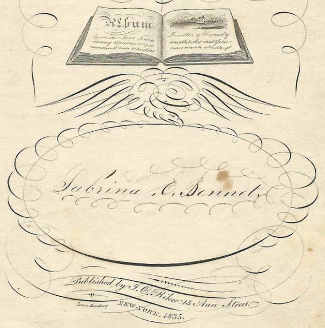 Heirlooms Reunited: 1830s/40s Autograph Album of Sabrina Edwards Bennet ...