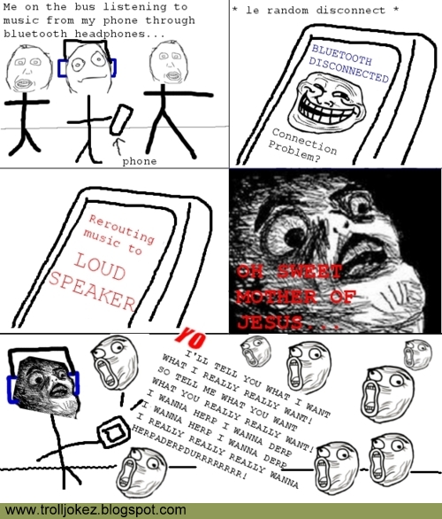 Here You will find many troll jokes.: Bluetooth Troll