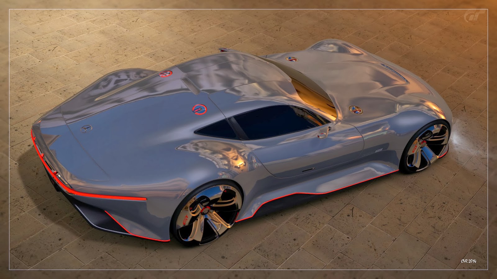 ABC3D - Gran Turismo 6: GT6 - Mercedes-Benz - AMG VGT - 2013