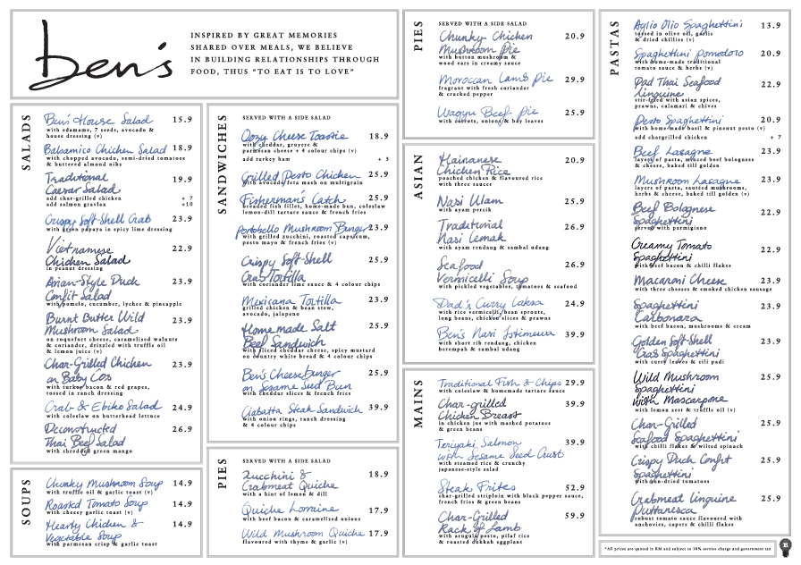 Capture Moments.: Ben's@Pavilion KL