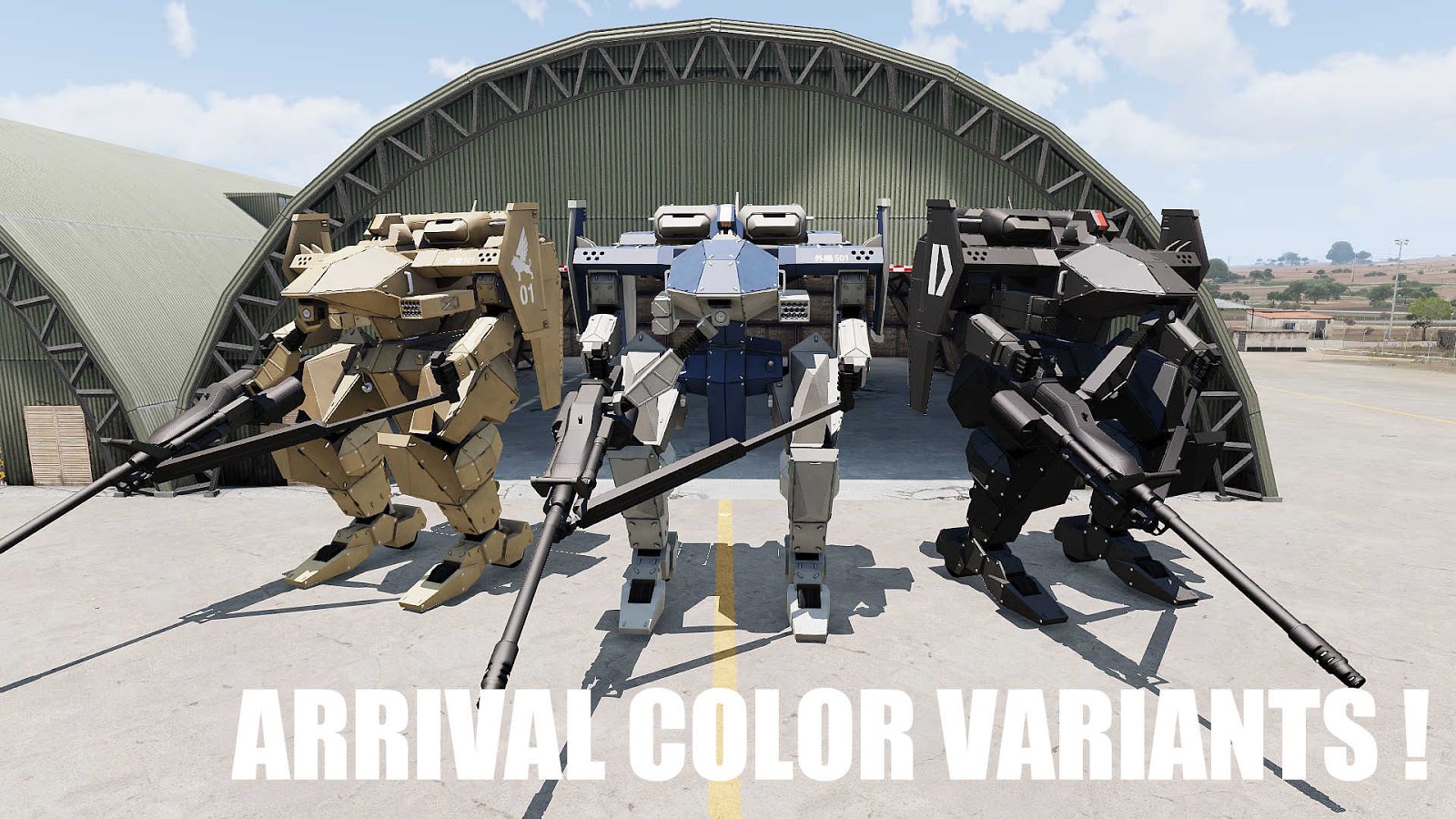 Arma 3 用でジャンプもできるガングリフォンの HMCS アドオンが v1.1 で 3 つの新スキン | 弱者の日記^^ - Arma 3 ...