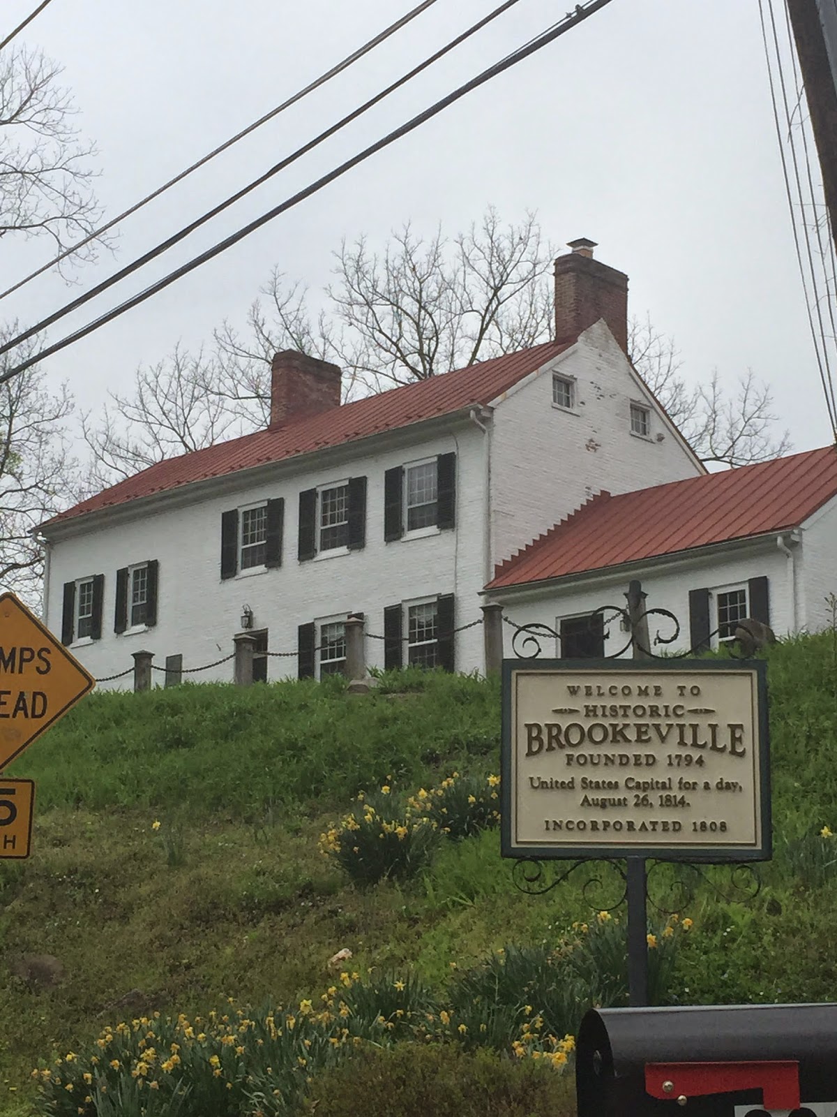 The ABCs of Maryland: B is for Brookeville, Maryland