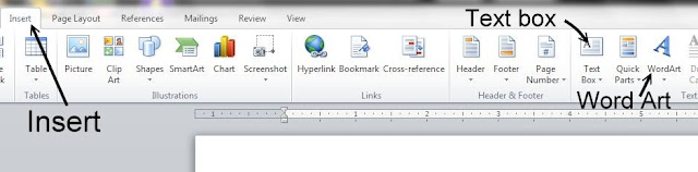 Milliepie's Musings: Adding Text to a Picture in Microsoft Word