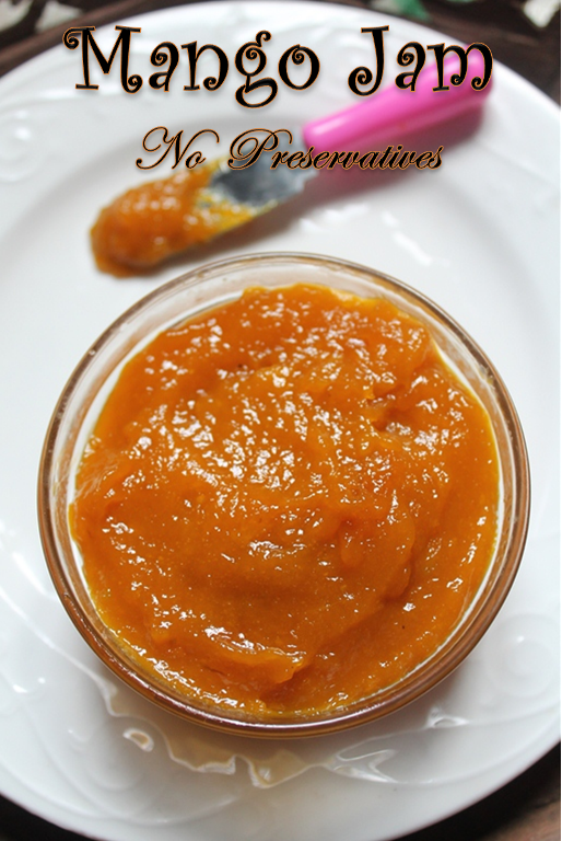 Homemade Mango Jam Recipe - How to Make Mango Jam at Home - Jam without ...