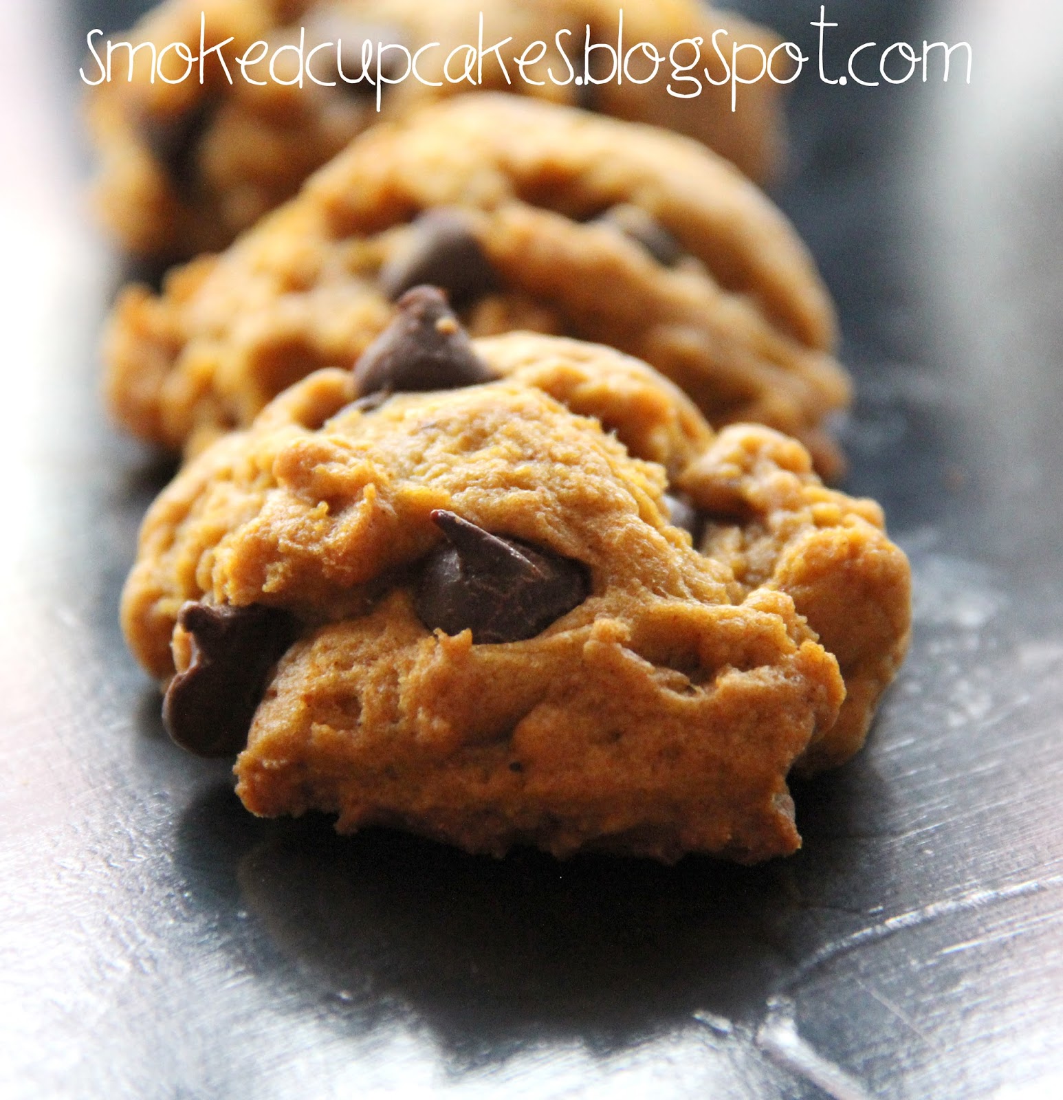 Smoked Cupcakes: Pumpkin Chocolate Chip Cookies