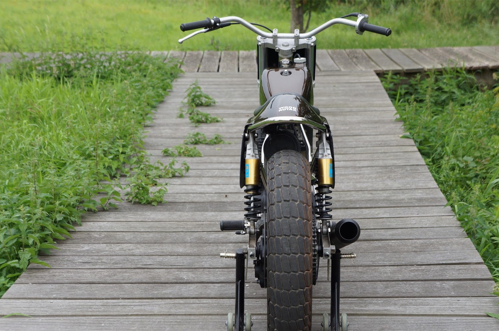 BUBBLE VISOR: Motoroco Wood Rotax #1