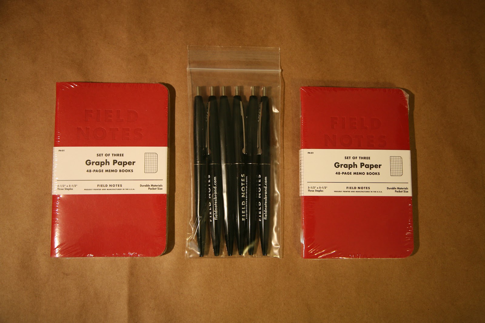 Pocket Philosophies: New Stuff! Field Notes Notebooks and Pens