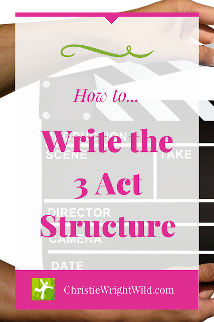 Write Wild: Bootcamp Wisdom SKILL #4: STORY LINE and the THREE-ACT ...