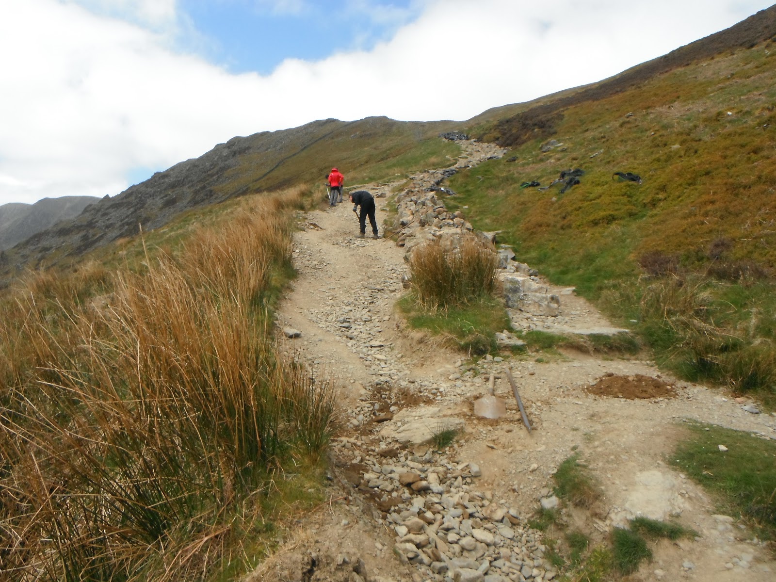 National Trust Fell Rangers: Starting the path at Hole in the Wall and ...