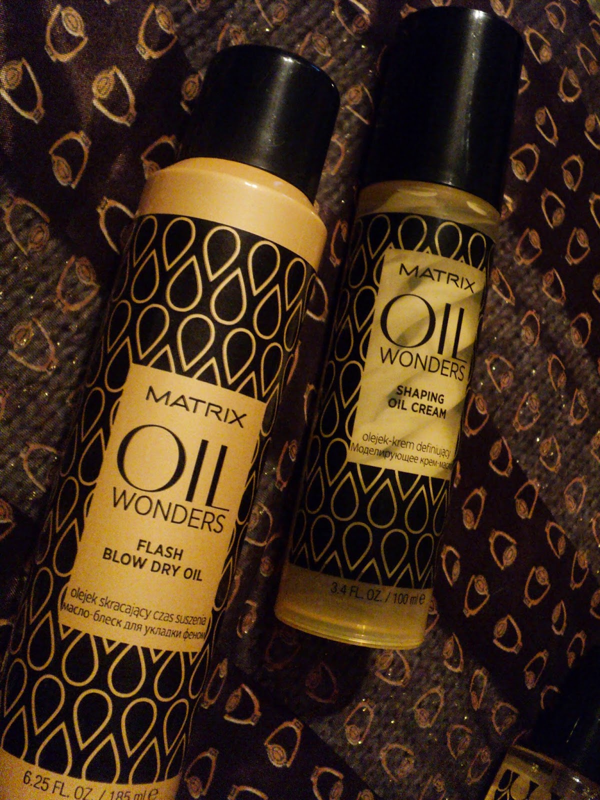 Kristīnes skaistuma pasaule: Matrix Oil Wonders Flash Blow Dry Oil ...