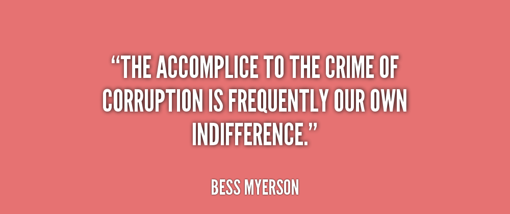 10 Quotes On Corruption