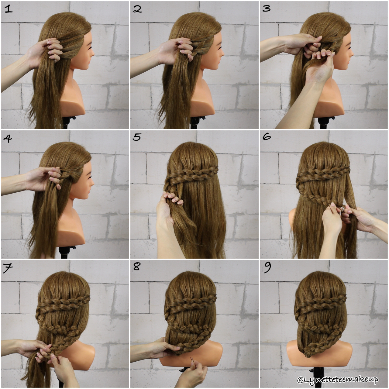 Dutch Four Strand Snake Shape Braid | Lynette Tee | Makeup Beauty Blog ...