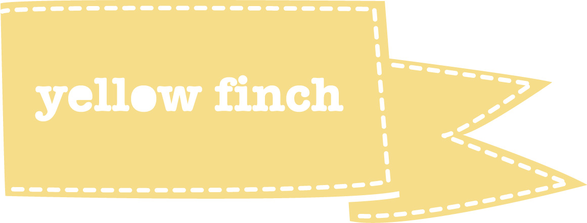 Yellow Finch. Gray Day